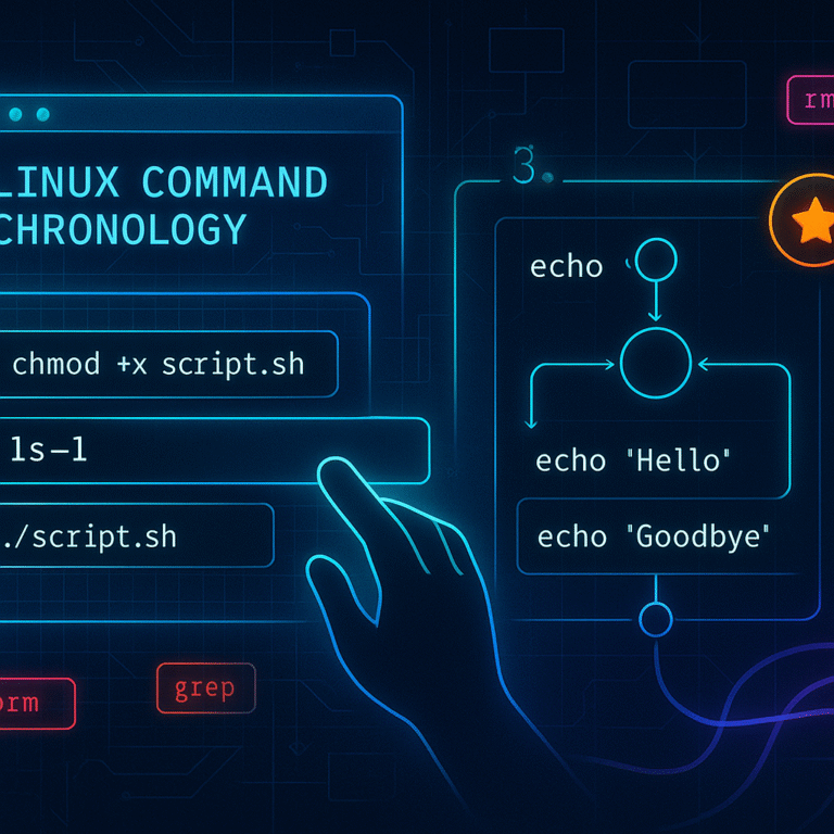 🧠 Linux Command Chronology: Can You Sequence the Steps Correctly ...